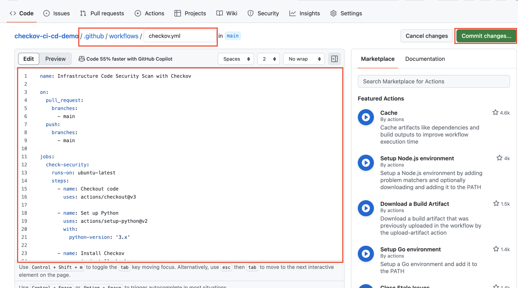 GitHub ActionsにCheckovを組み込ませたCI/CDパイプラインを構築する方法
