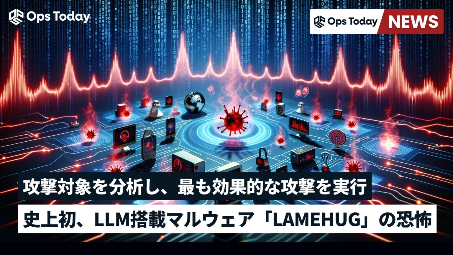 攻撃対象を分析、最も効果的な攻撃を実行。LLM搭載マルウェア「LAMEHUG」の恐怖 | Ops Today｜今日を知り、明日を変えるシステム運用メディア